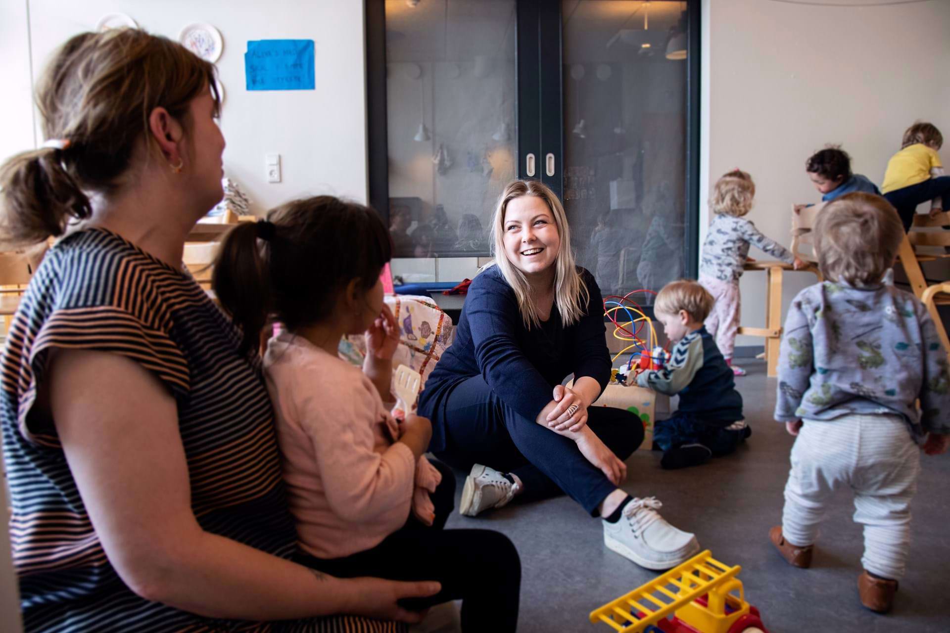 Kontakt en afdeling eller en leder
